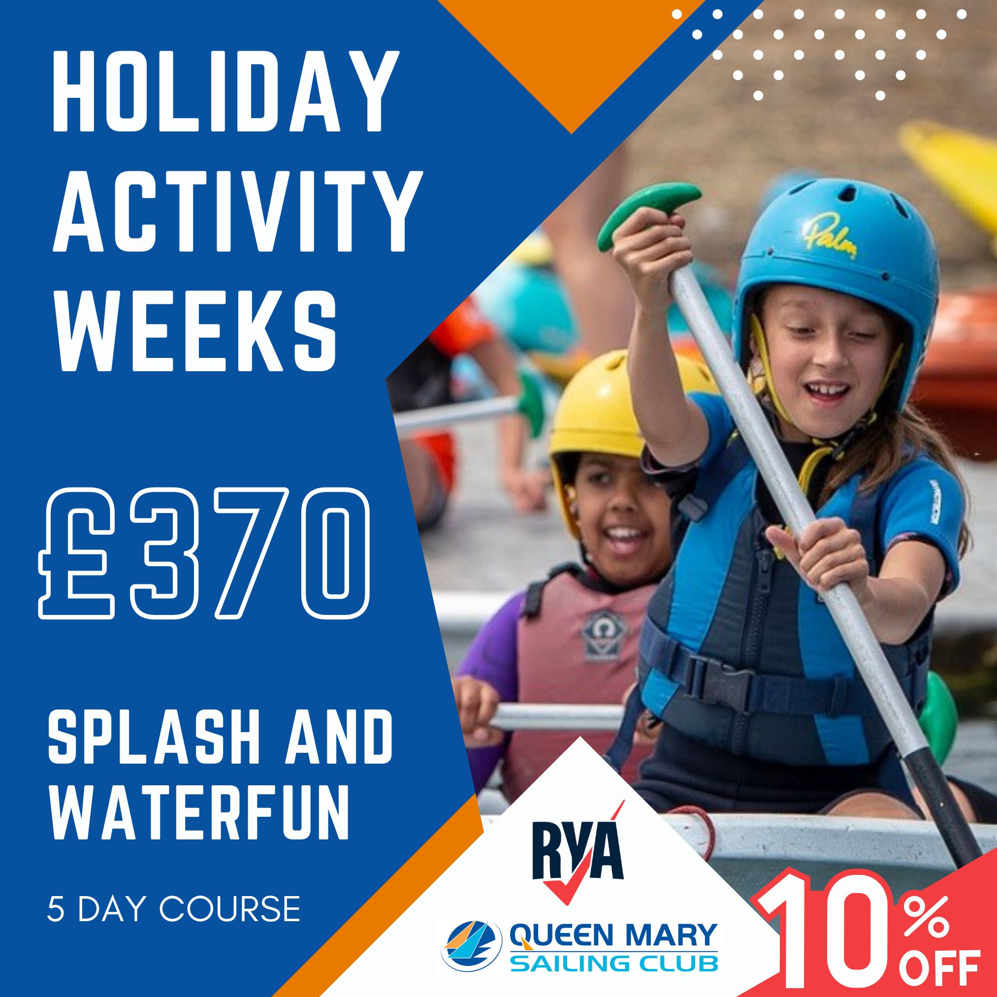 Summer Holiday Courses » Queen Mary Sailing Club